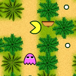 Игра Пакман Джунгли - Играть Онлайн!